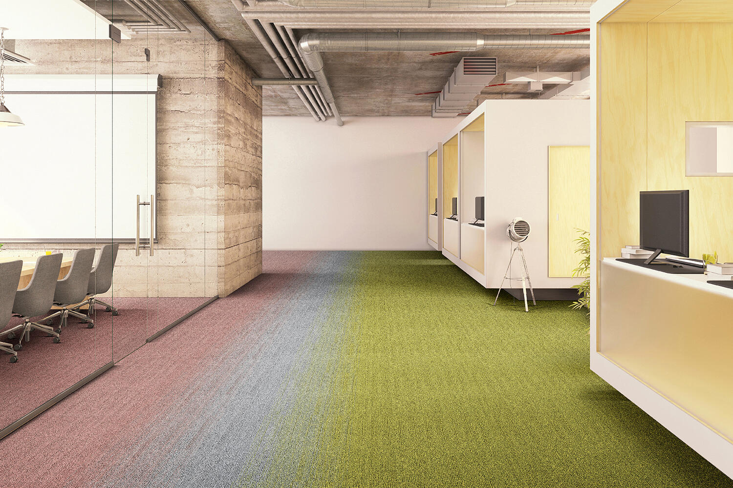Degrees Transition - Tandus - Carpet Tiles
