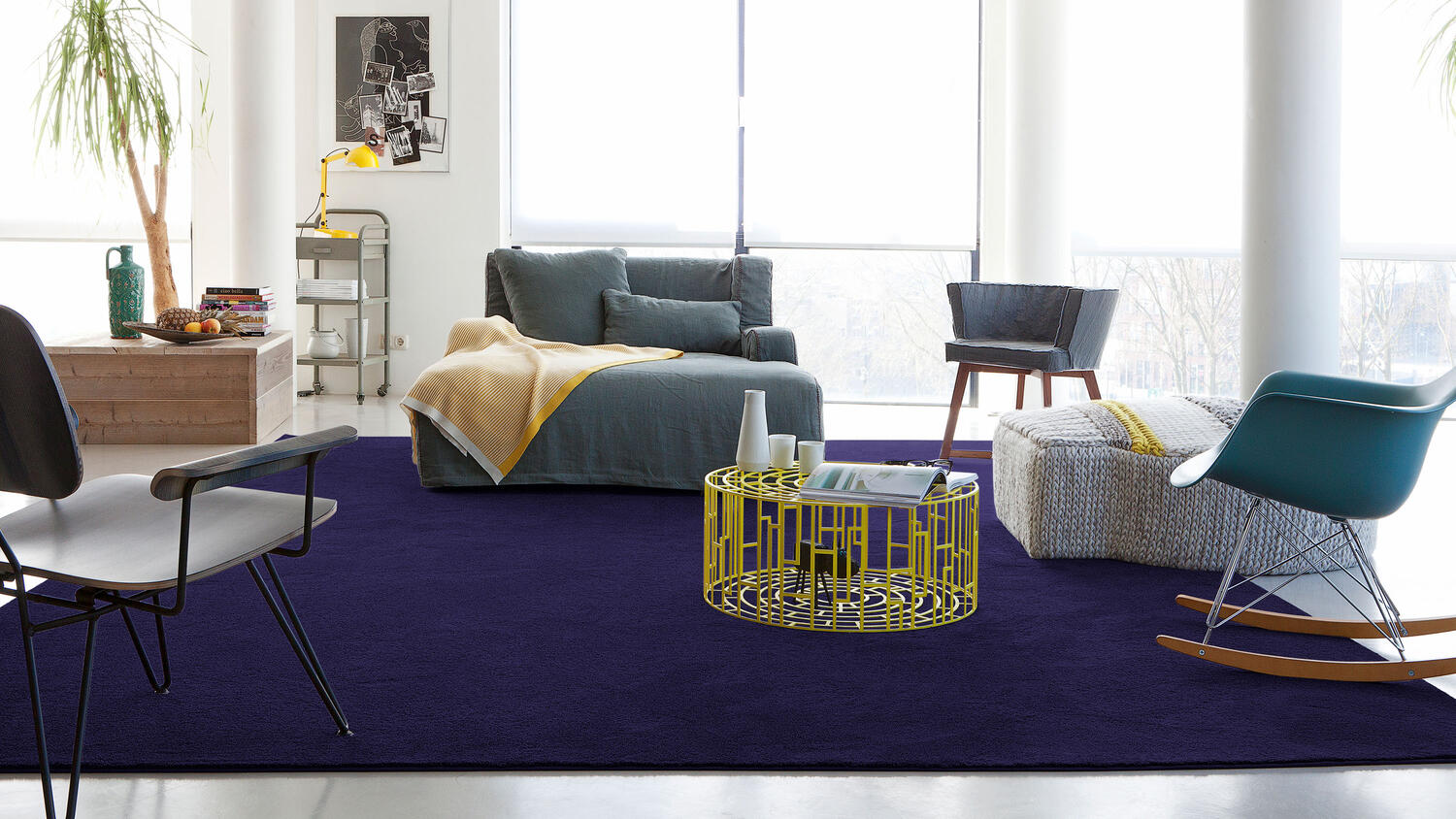 Montana: a carpet collection with retro colors form the 50s and 60s