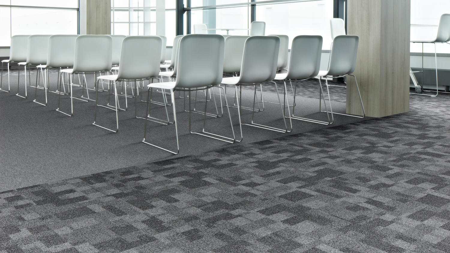 Textilmatta med geometriska mönster - Essence Maze - Tarkett