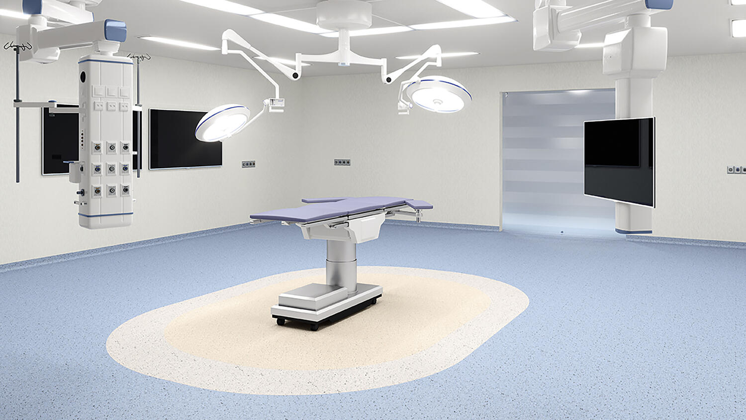 High-performance vinyl wall covering ProtectWALL CR for clean rooms and ...