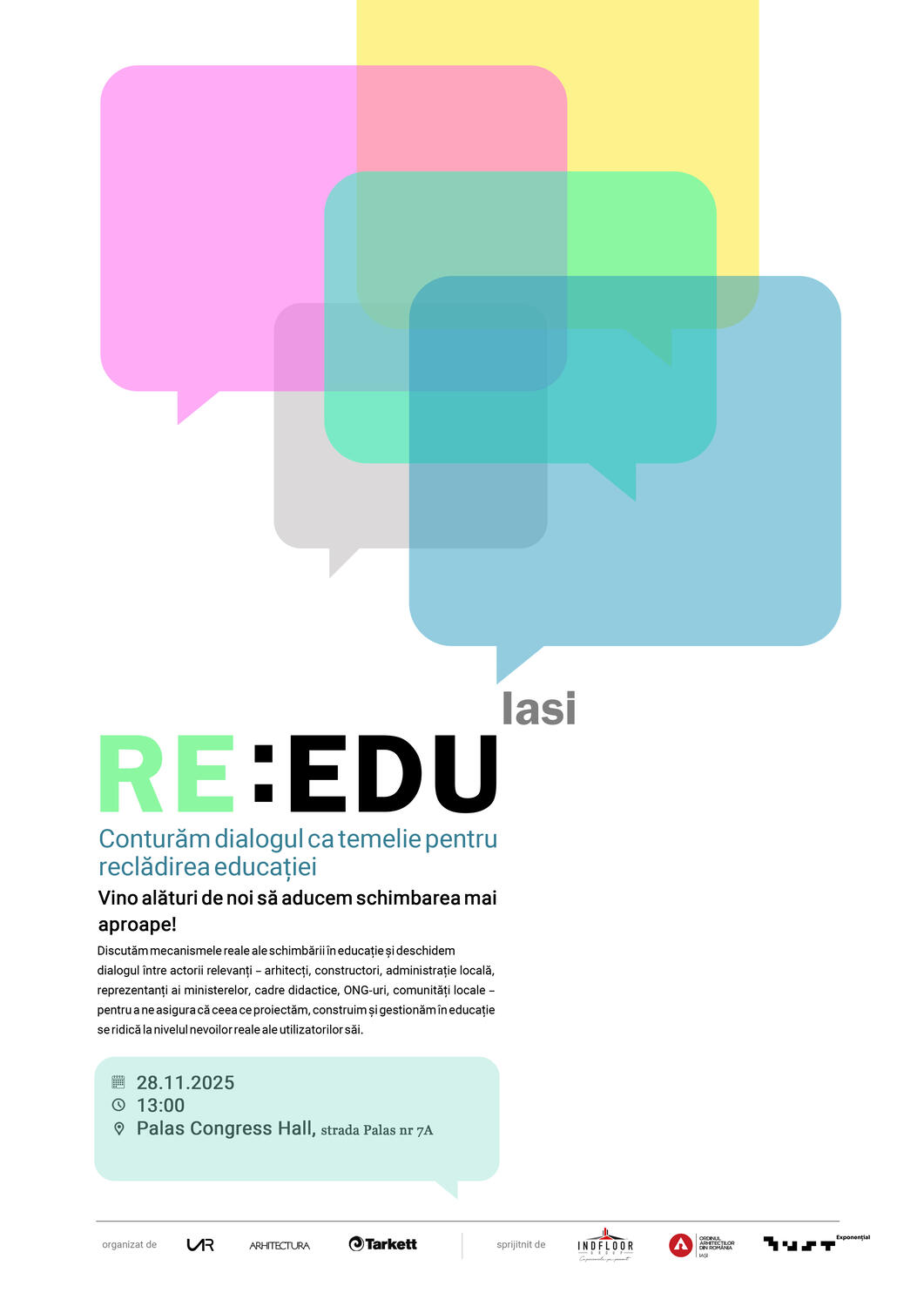 Proiectul Re:EDU – Conferința de la Iași conturează dialogul despre cum ...