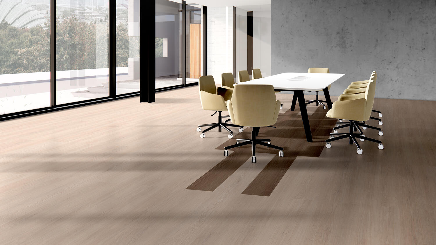 Square Set 55 - Loose Lay LVT - the easy and fast installation