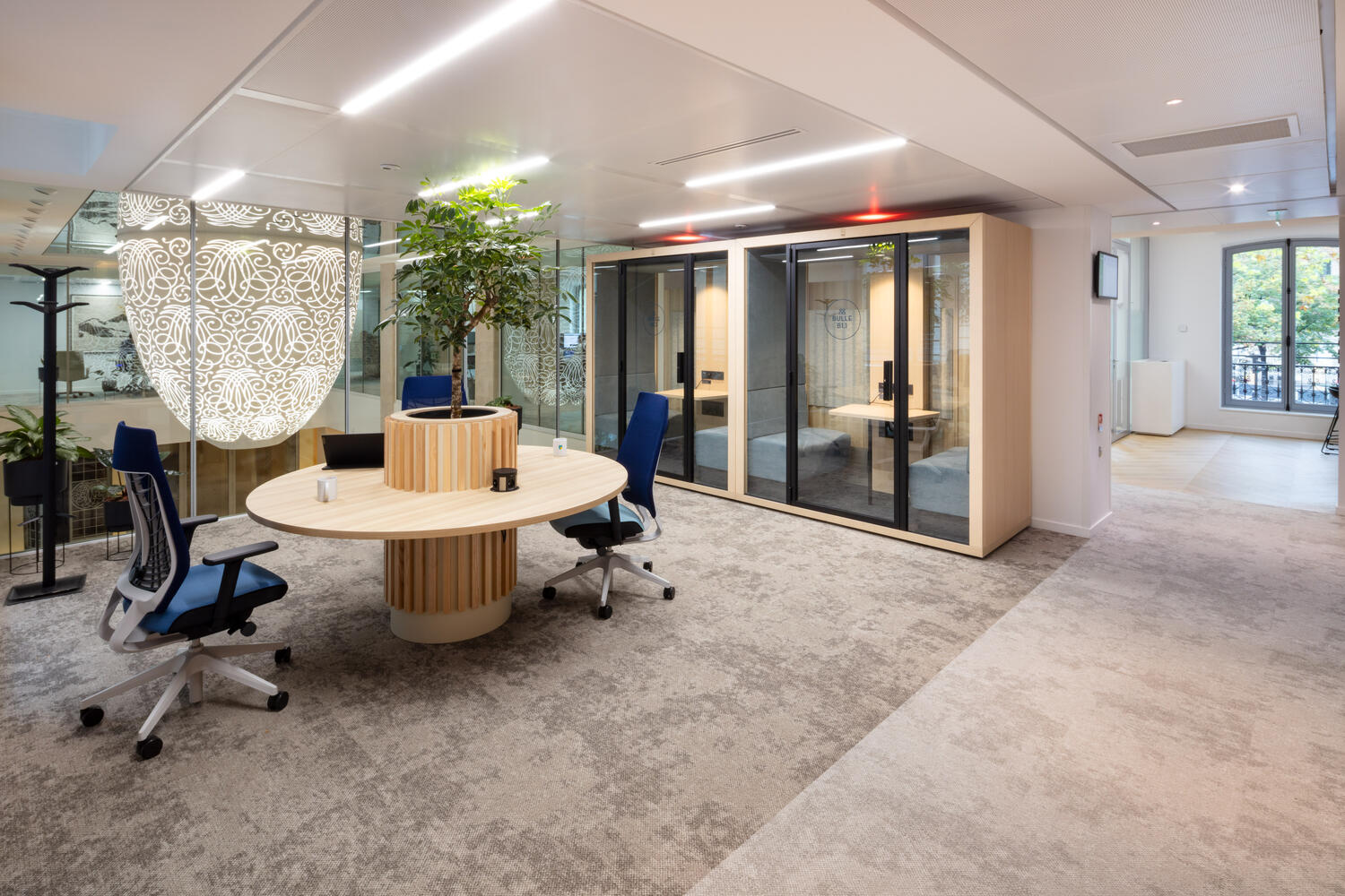 Les Revêtements Tarkett au Nouvel Siège de la Banque Neuflize OBC | Tarkett