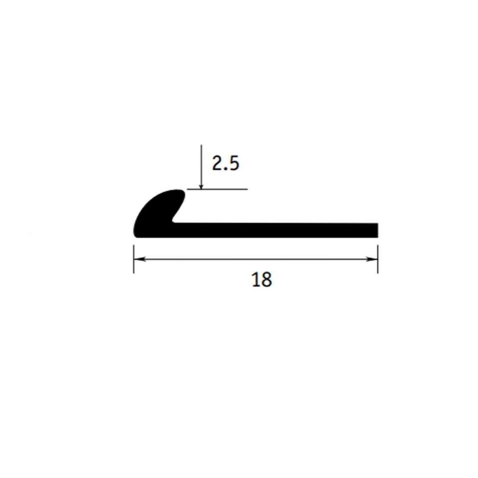 SILVER Profil De Finition Flexible ALU Finition silver-profil-de-finition-flexible-alu-finition