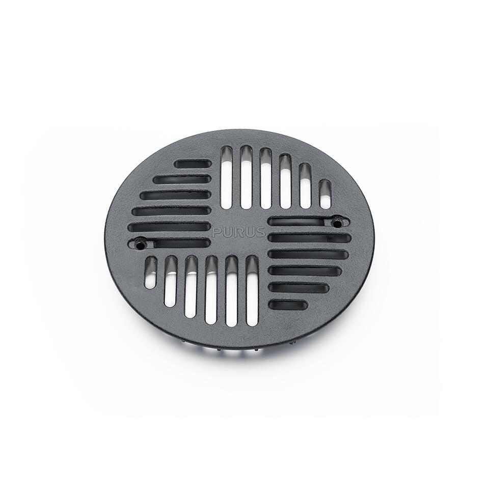 PVC grating hole 130-Art Deco-Black Gratings 潮湿区域解决方案