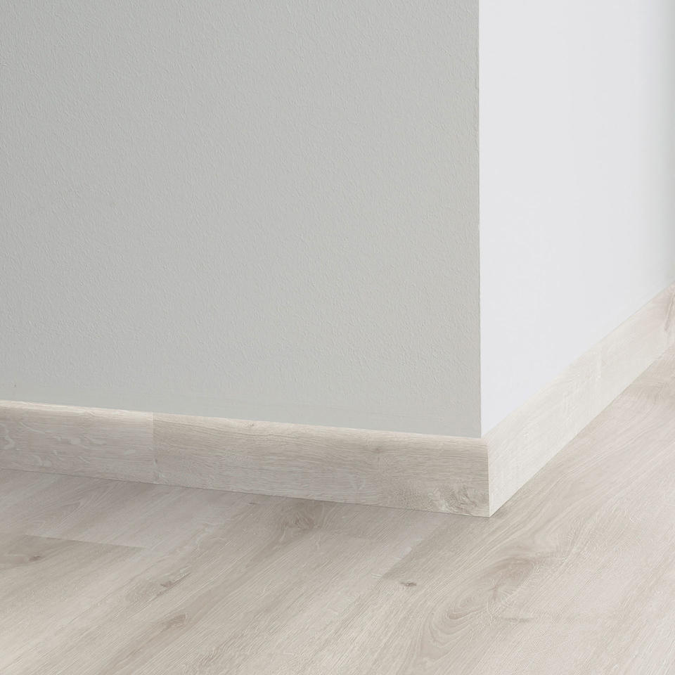 Rustic Oak LIGHT GREY Decorative Set-on skirtings for LVT Skirtings