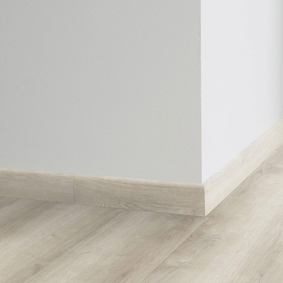 Stylish Oak BEIGE Decorative Set-on skirtings for LVT Skirtings