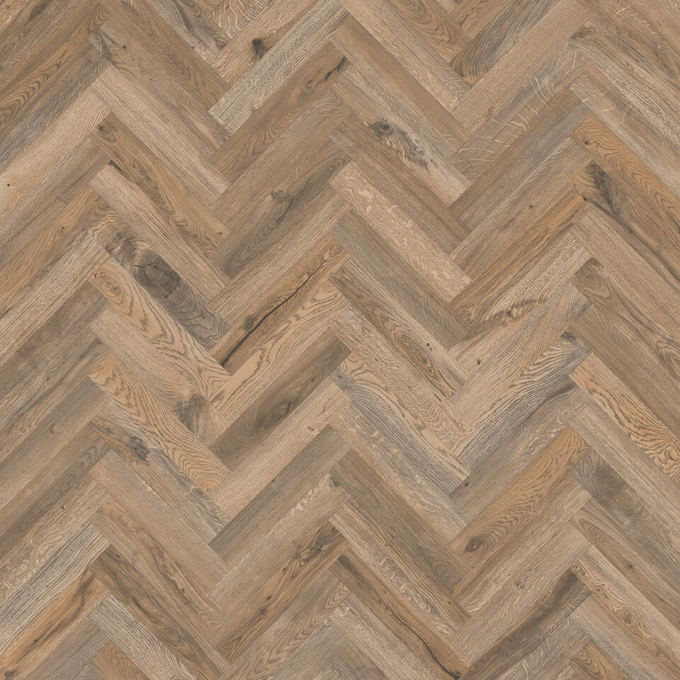 Parquet Woodland Oak ANTIQUE BROWN Inspiration Naturals LVT