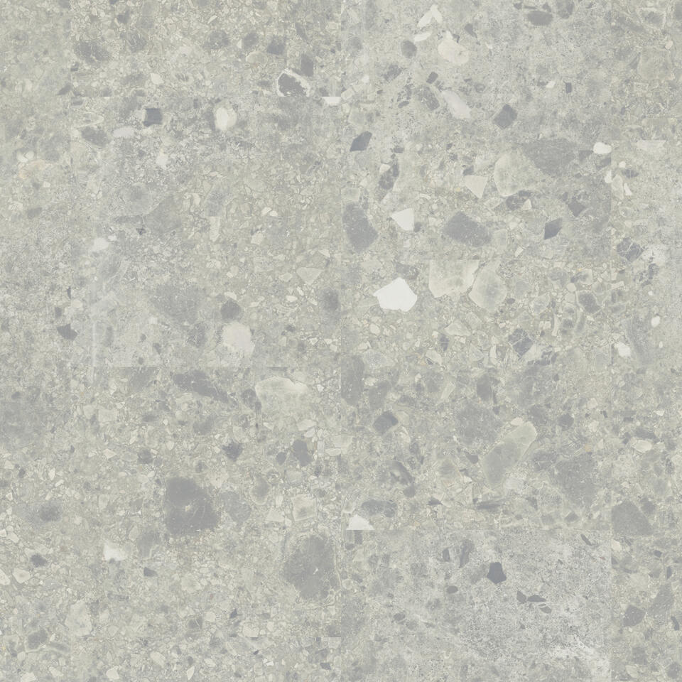 Breccia Stone GREY iD Square Loose-Lay LVT Loose-Lay