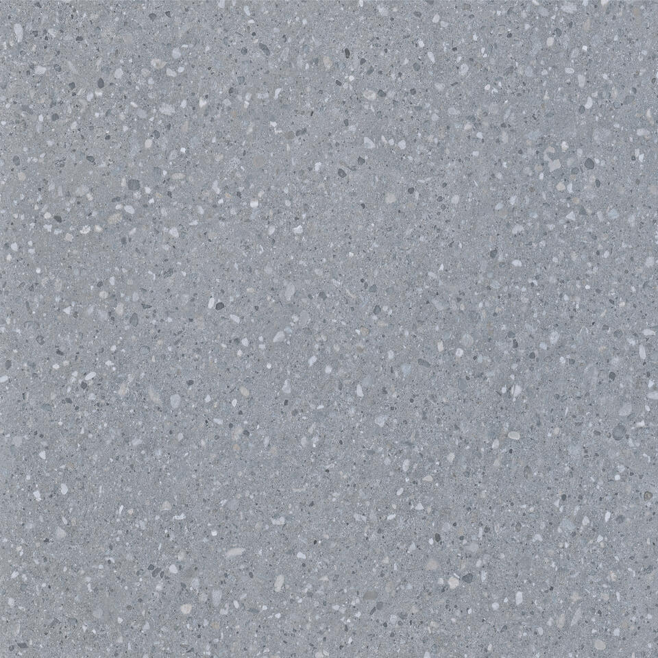 Soft Terrazzo MEDIUM GREY Square Set 70 Luxury Vinyl Tiles