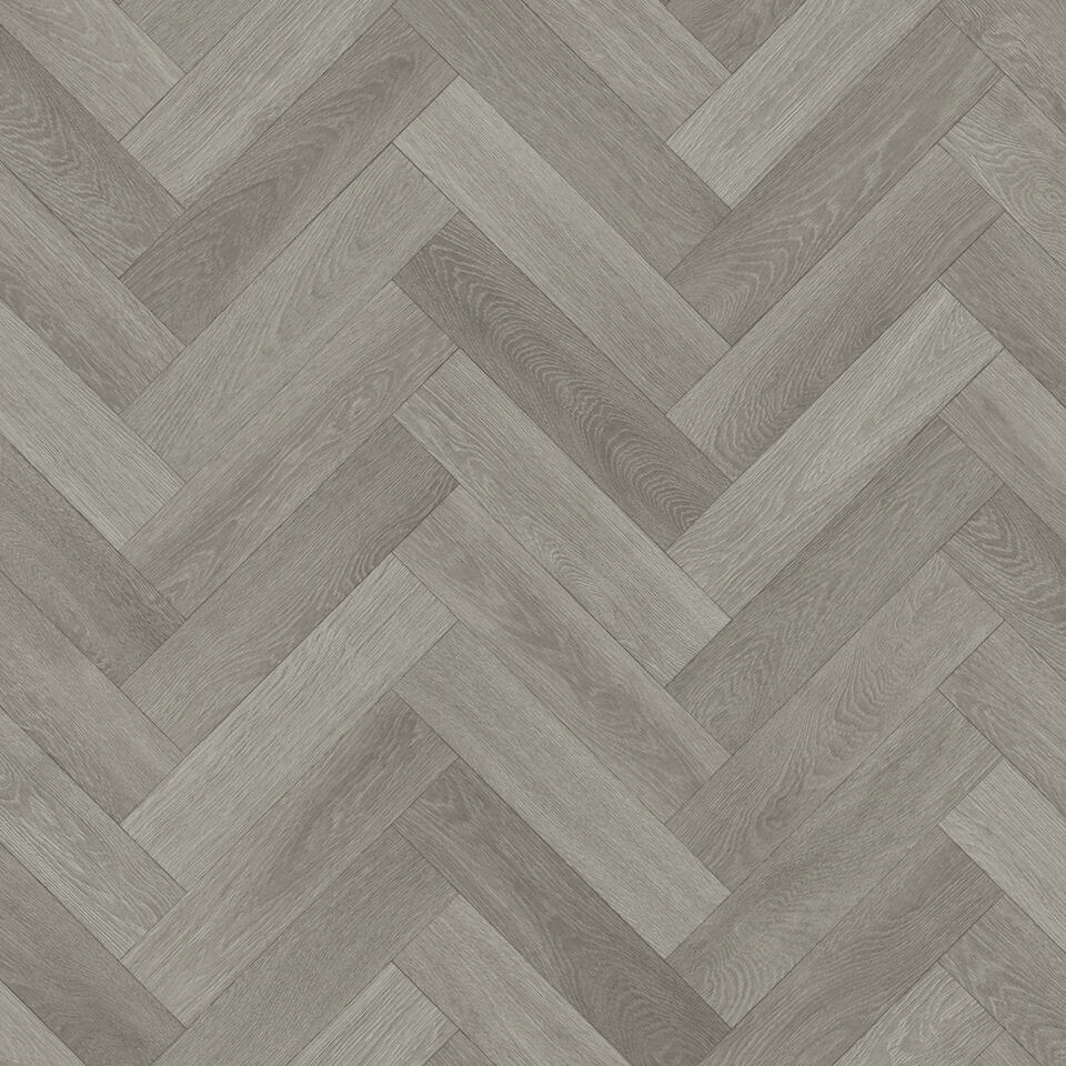 Ancares Herringbone DIM GREY ICONIK EcoTex Rouleaux PVC