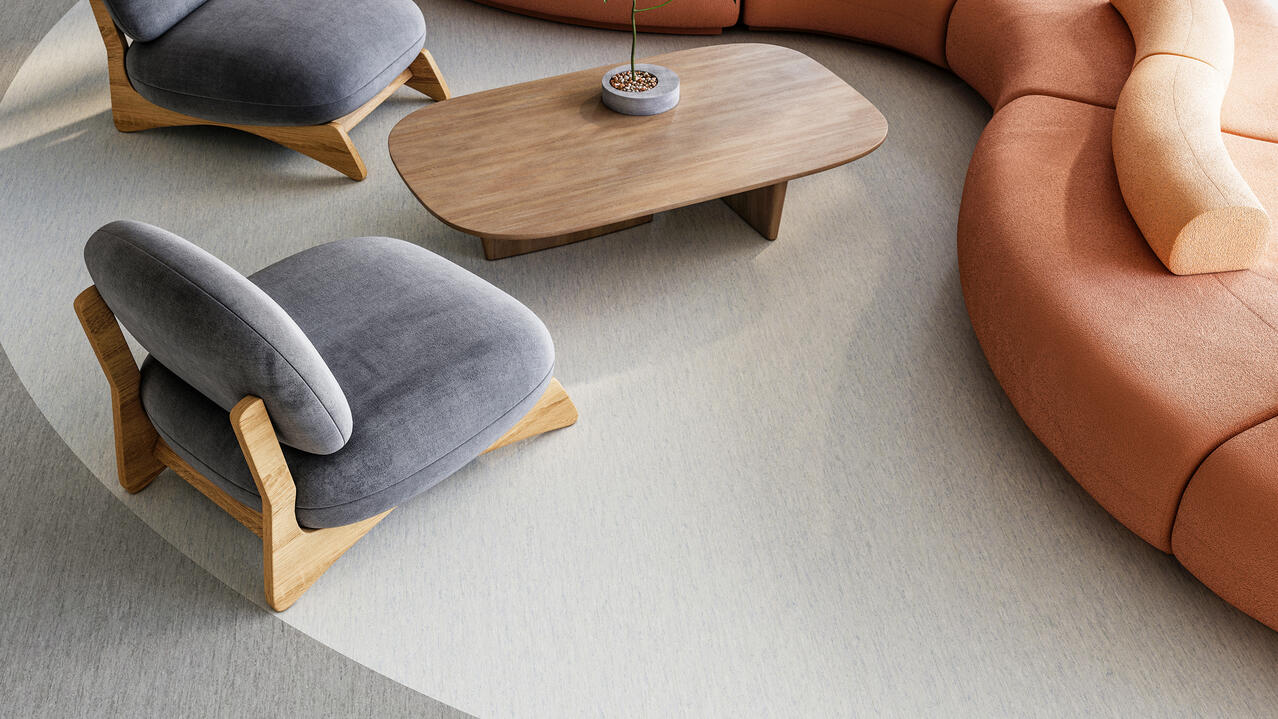 Optima GREY SAND 0860 iQ Optima PVC homogène