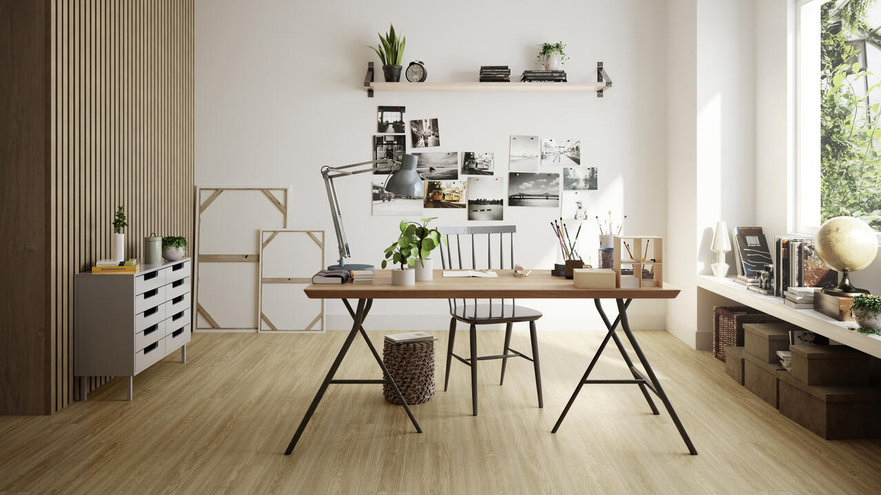 Kingsley Oak BEIGE Easy Line 5G Laminate