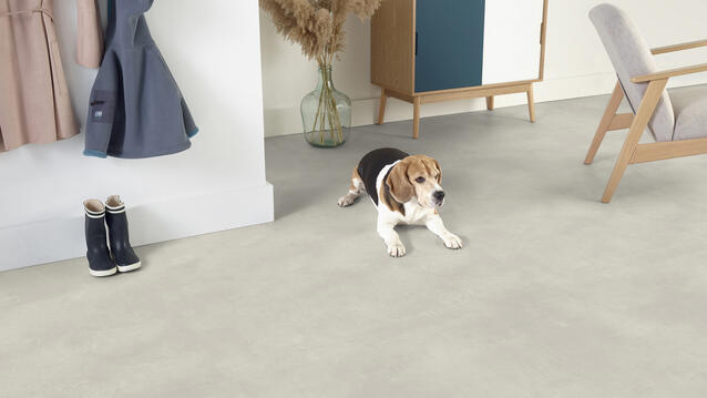 Polished Concrete LIGHT GREY - ICONIK 300